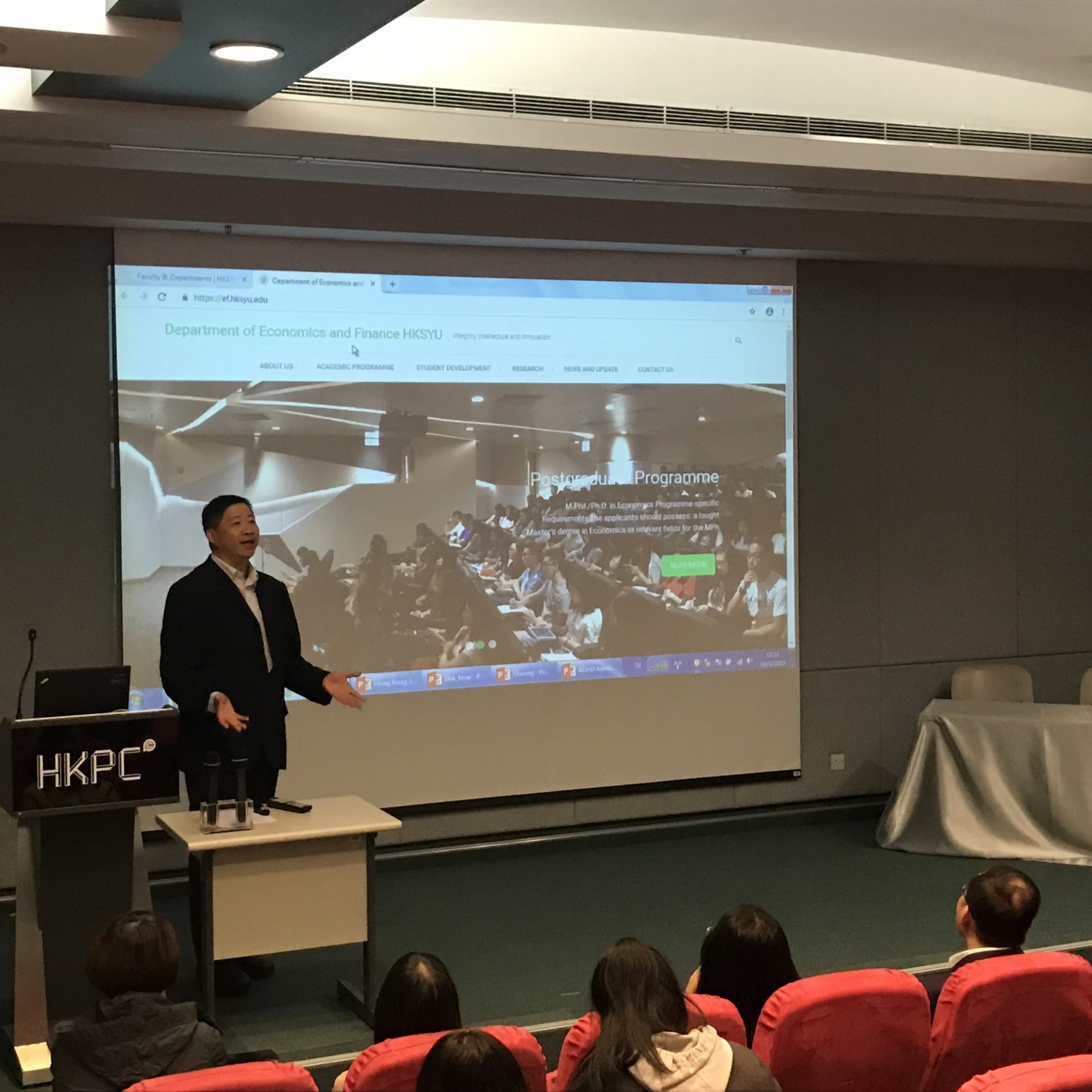 admission talk – HKSYU INFODAY
